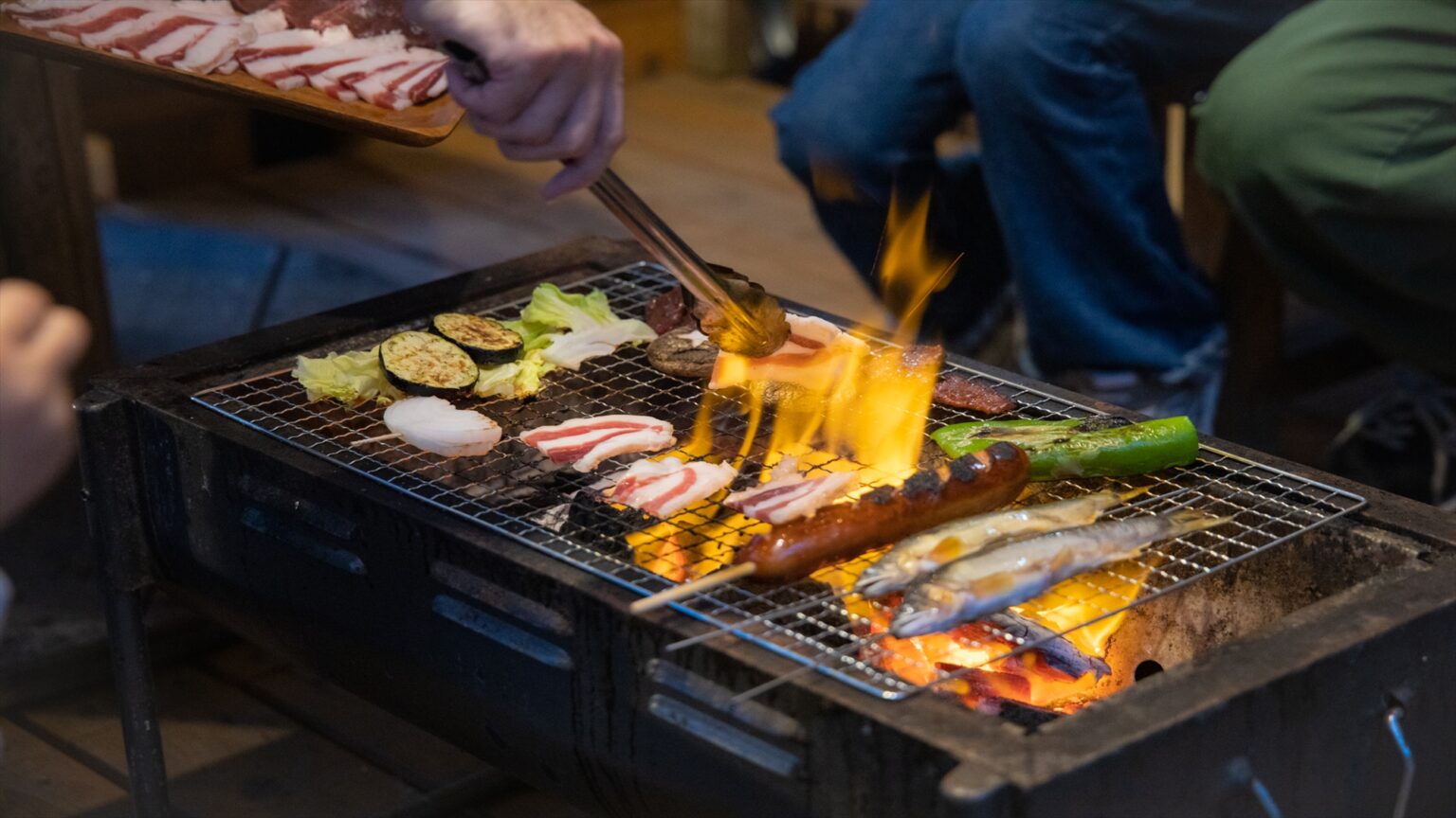 「Camp Base Kadojin 」で1日たっぷり遊ぶ日帰りBBQ＆サウナ体験 | Camp base Kadojin（キャンプベース角甚）